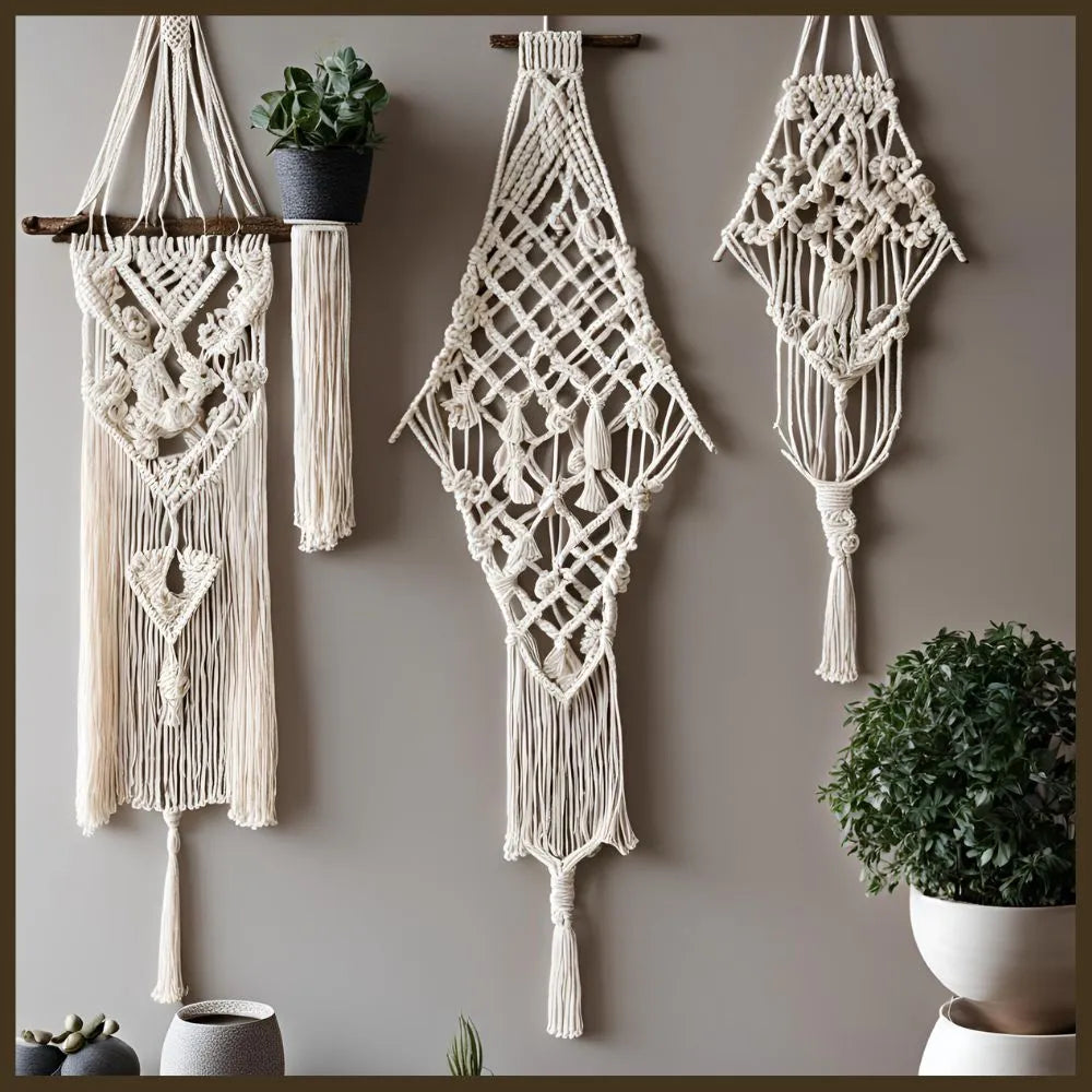 The most beautiful Macrame Decorations | Macrame Knot