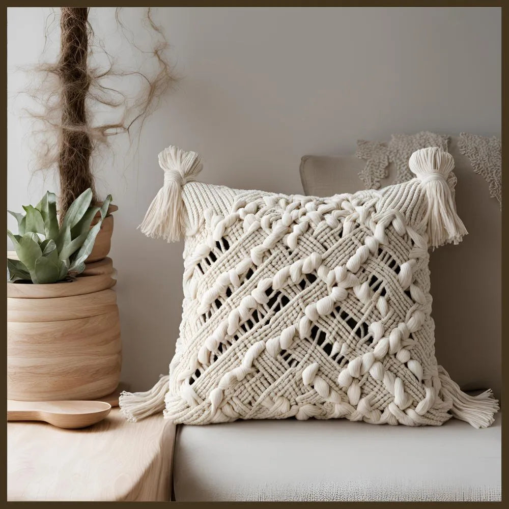 Macrame Pillows | Macrame Knot